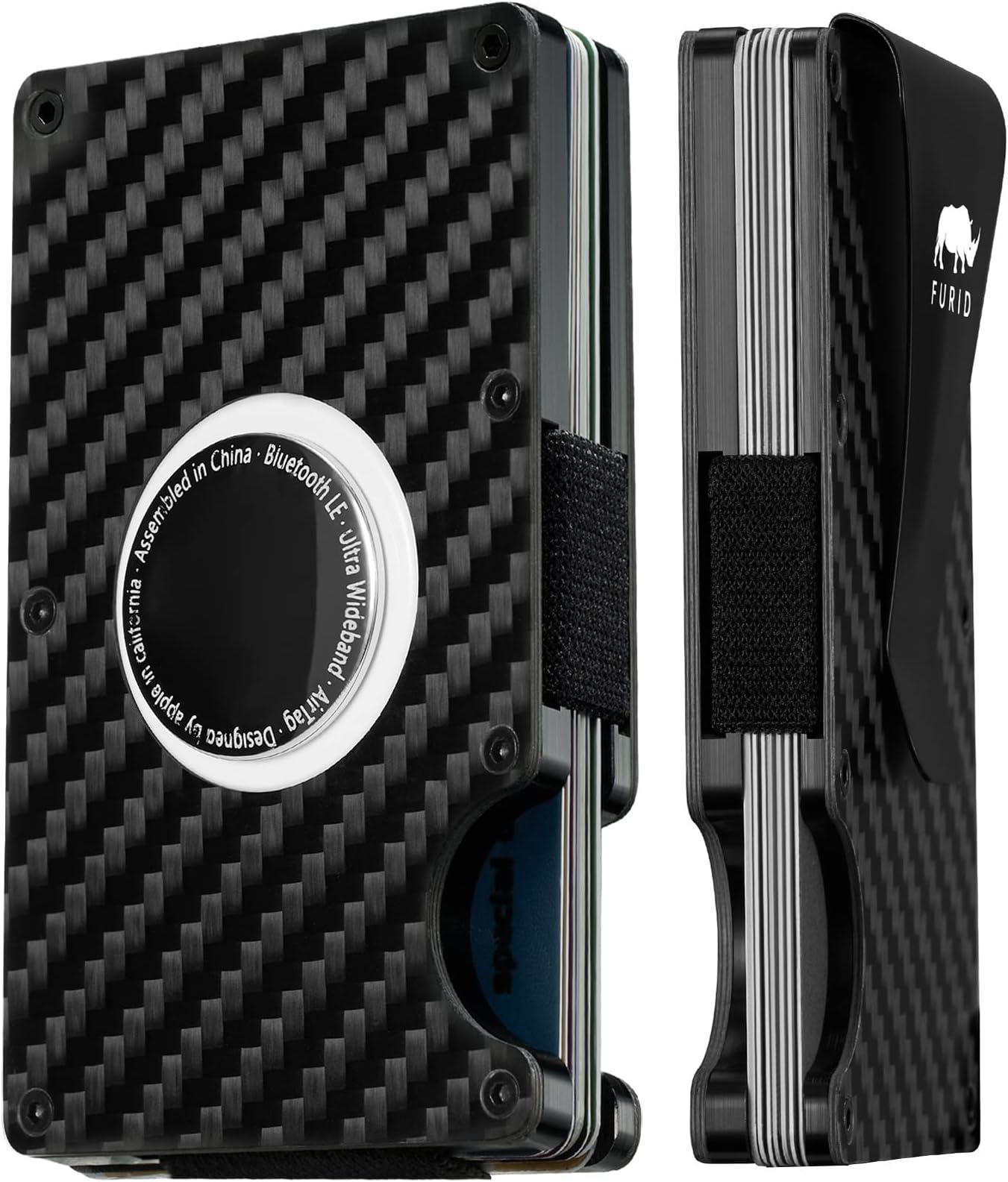 Amazon.com: furid Apple Airtag Wallet Men: Air Tag Wallet With Airtag ...