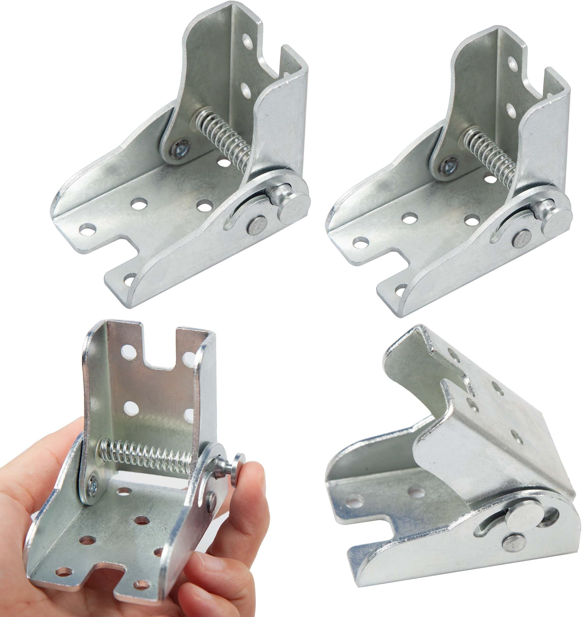 4Pack Folding Legs Support Bracket 90° Self Locking Hinge,Silver ...