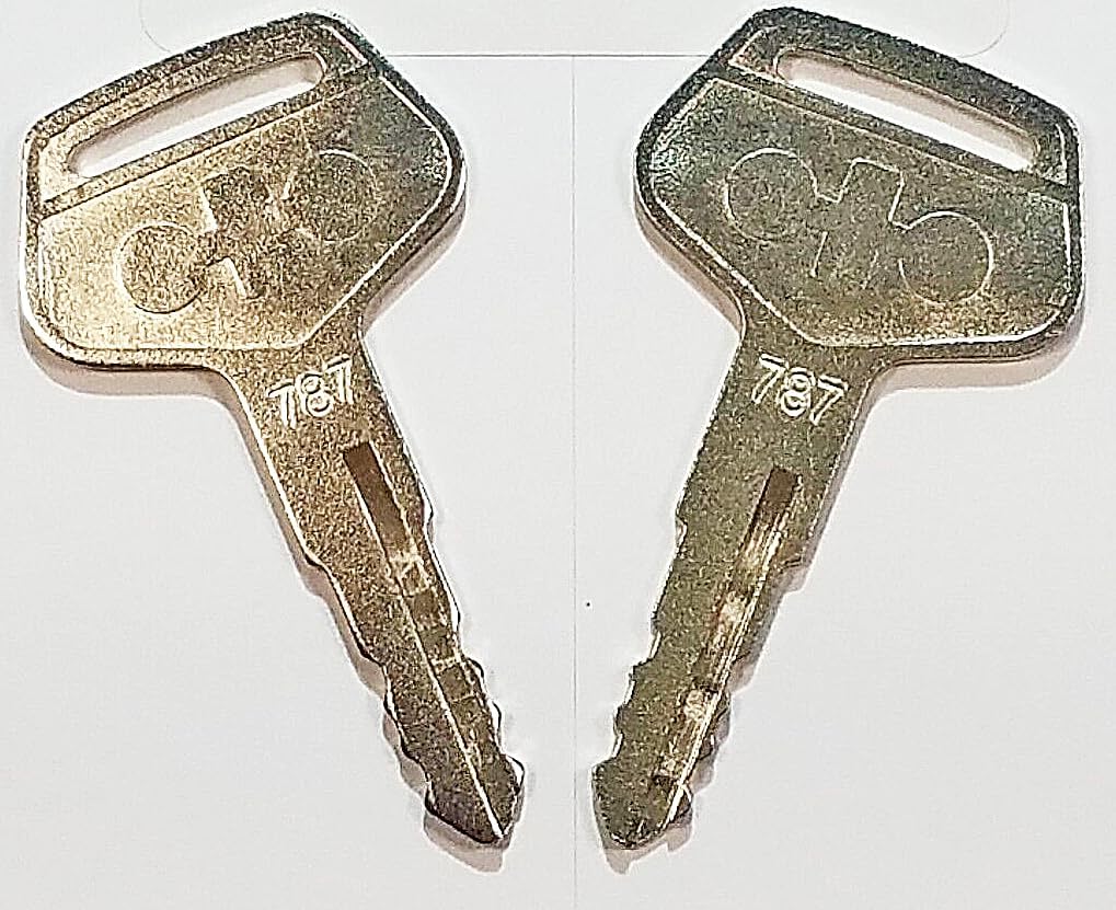 Amazon.com: Pair of Komatsu Equipment Ignition Keys for Komatsu, Kalmar ...
