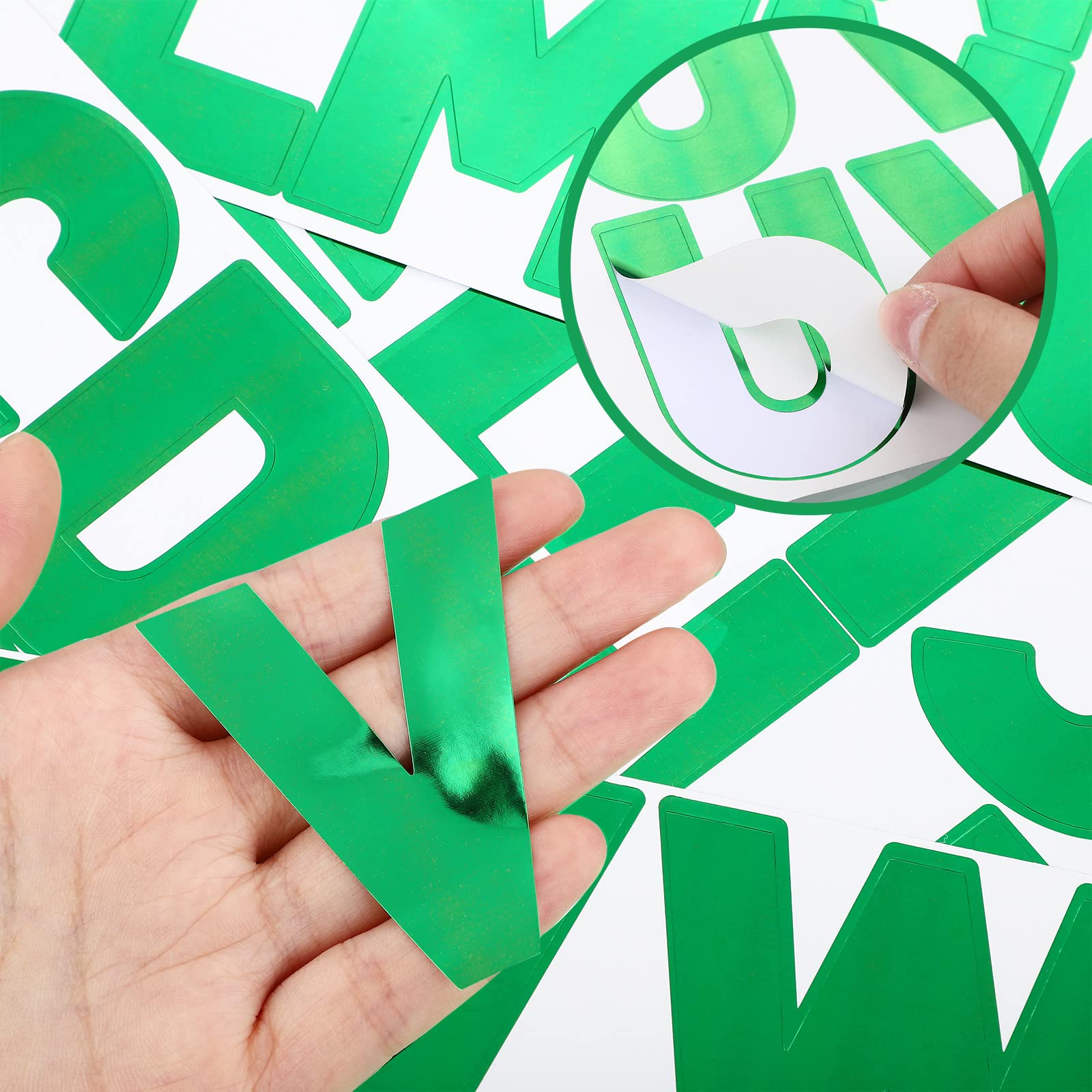 Snapklik.com : Chinco 232 Pcs 24 Sheets Large Letter Stickers 2.5 Inch ...