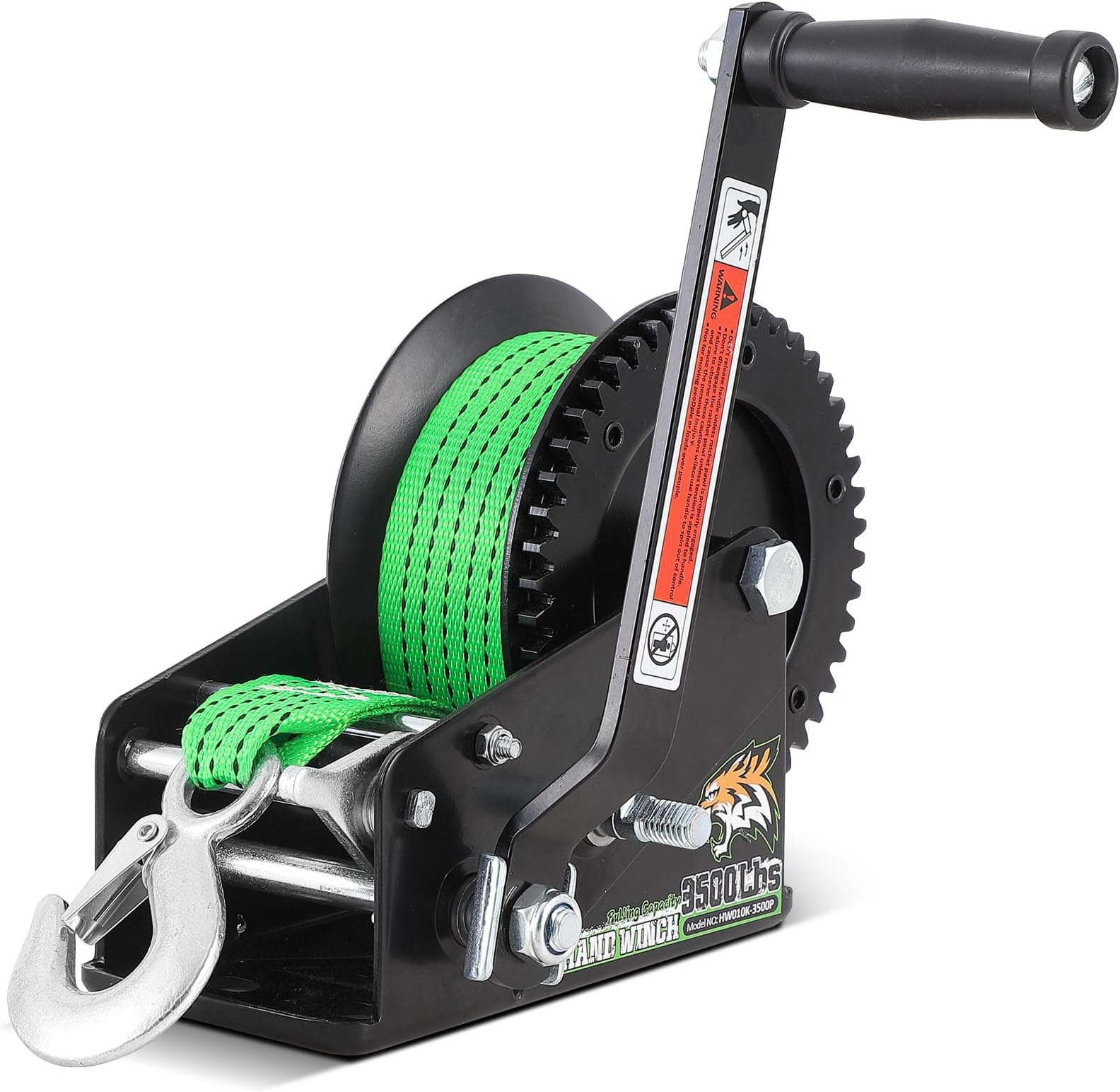 Amazon.com: TRUQUAL Boat Trailer Winch, Heavy Duty Hand Crank winch ...