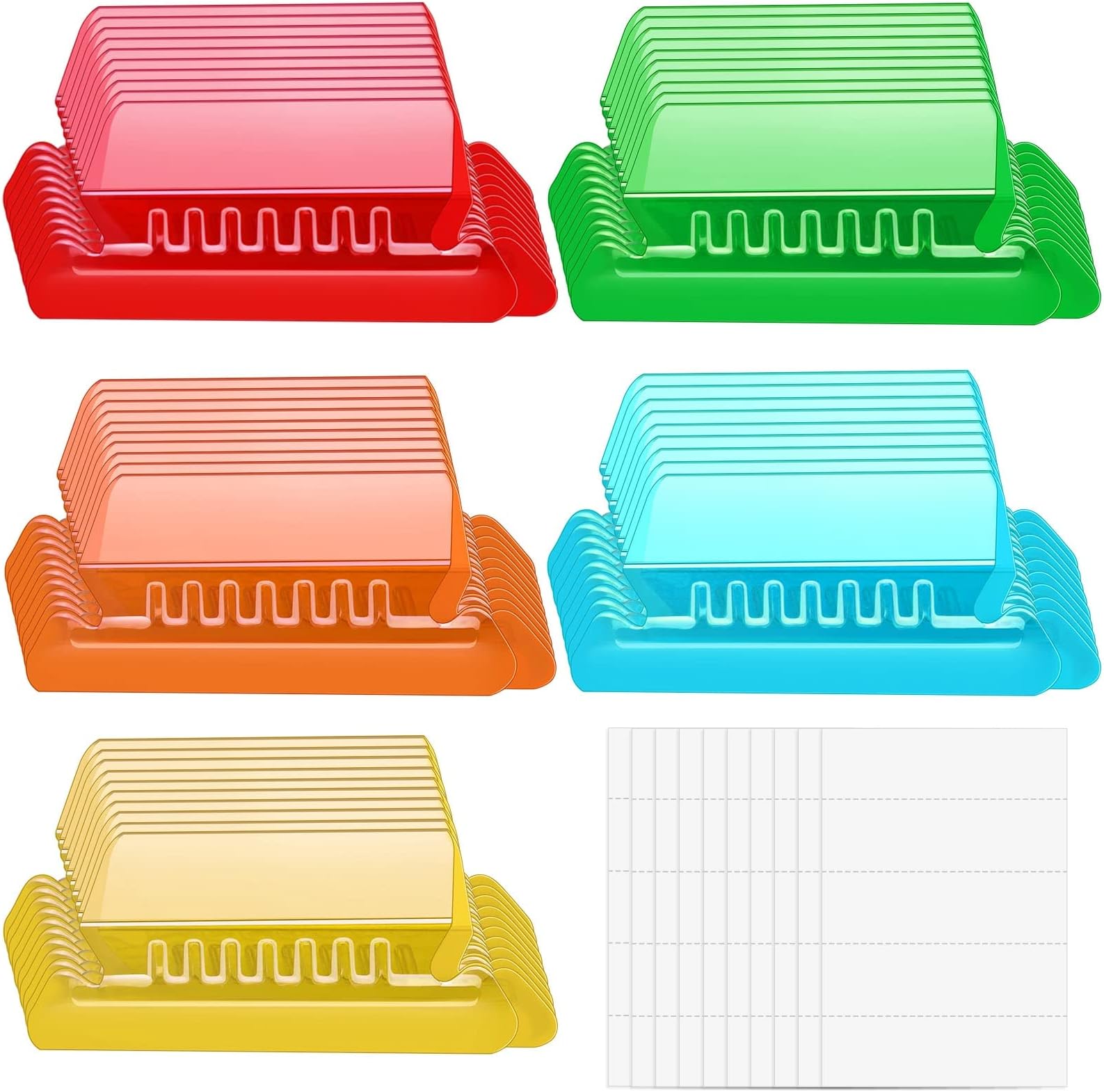 Amazon.com : Pendaflex Transparent Colored Tabs for Hanging File ...