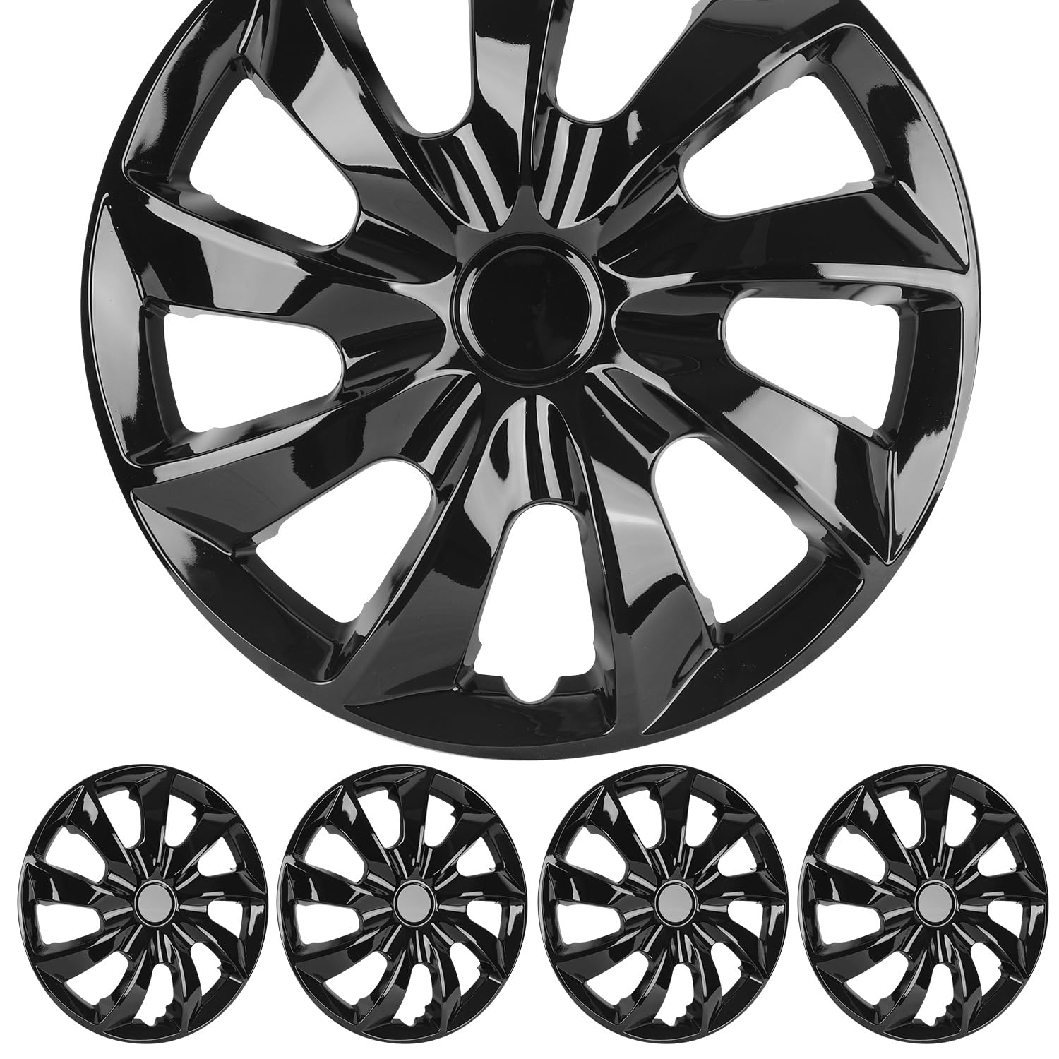 NIXON OFFROAD 16 Inch Hubcaps [Only Fit Iron Hub] Universal Wheel Rim ...