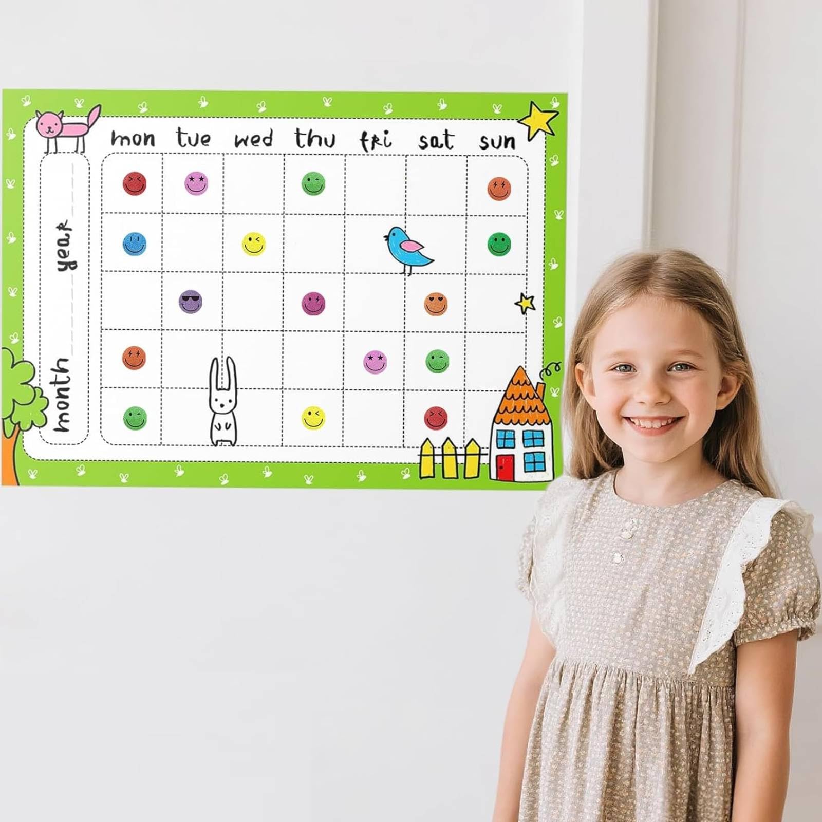 Snapklik.com : 6000Pcs Smiley Face Stickers - 3/8 Holographic Happy ...