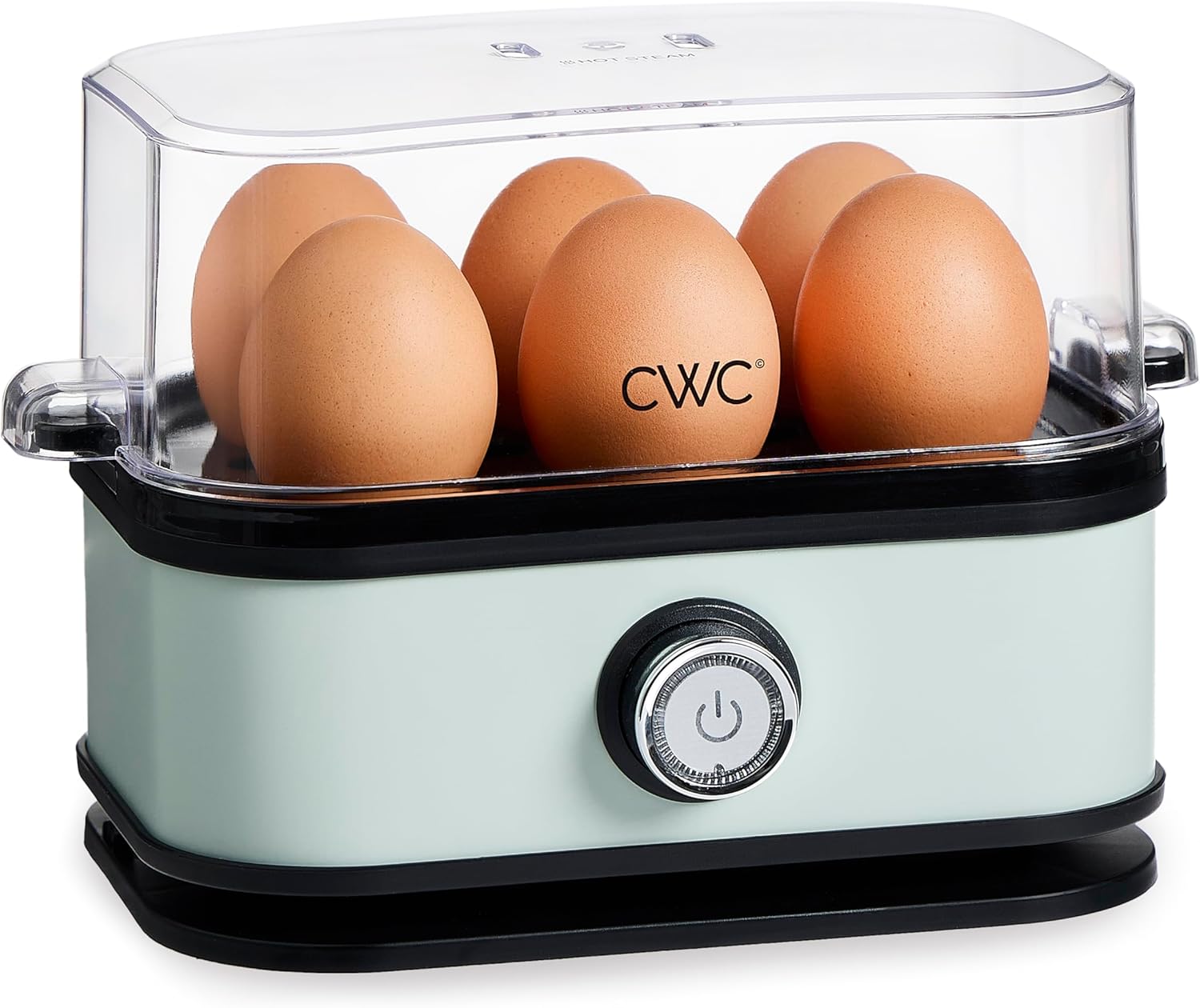 Amazon.com: COOK WITH COLOR 6-Egg Capacity Egg Cooker – For Soft ...