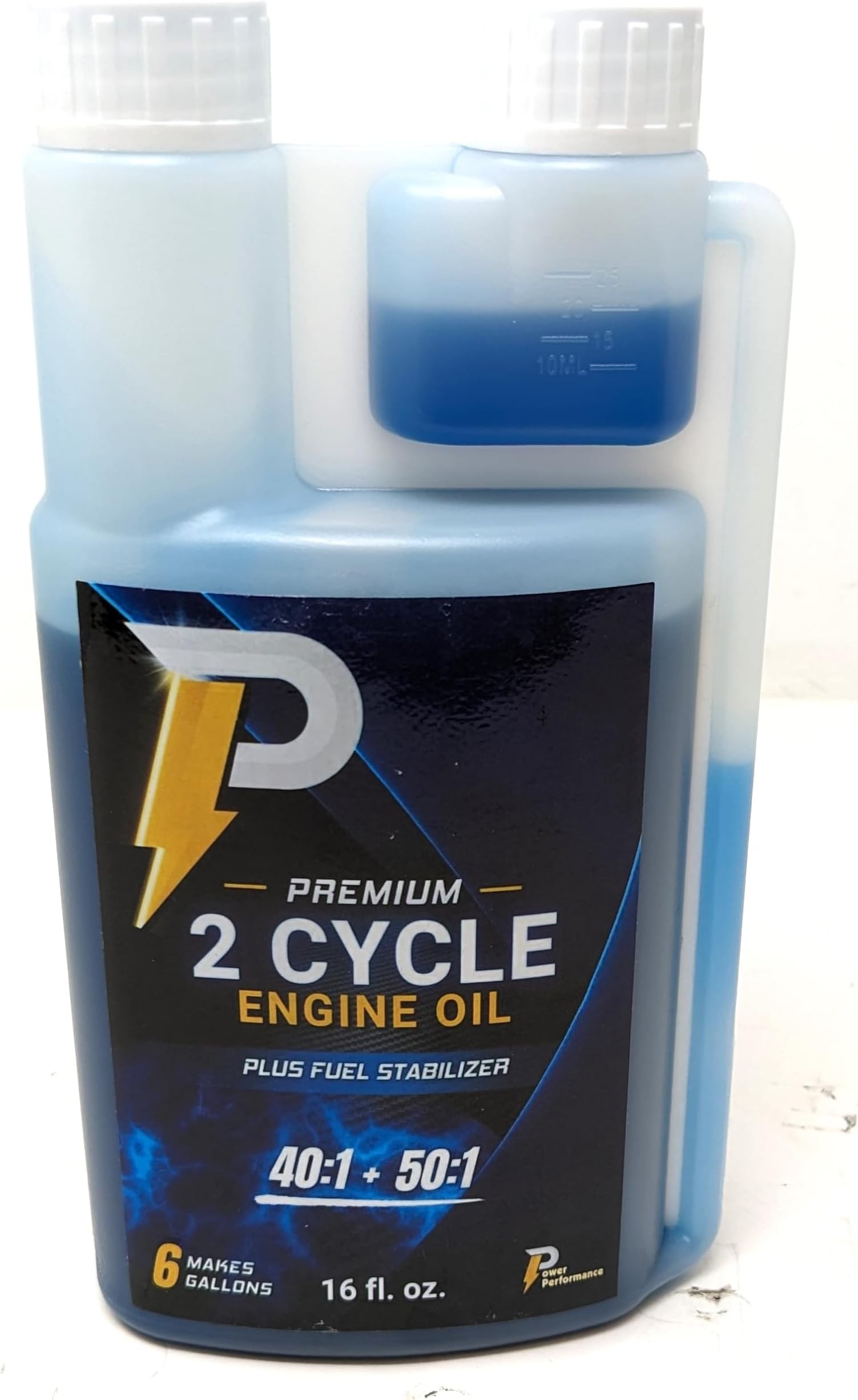Amazon.com: Power Performance Premium 2-Cycle Oil 16oz Easy to Measure ...