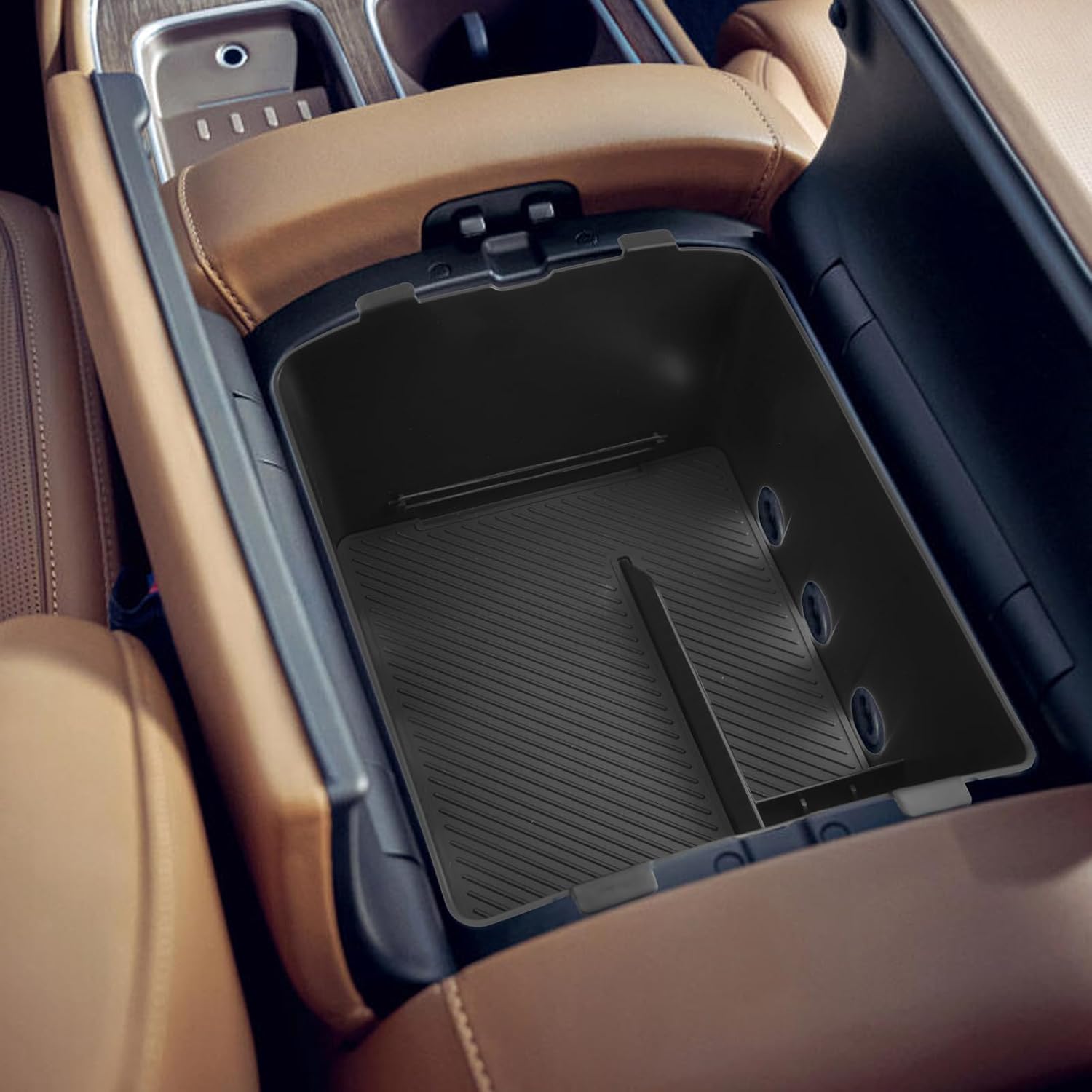 Amazon.com: SHAOHAO for 2026 Hyundai Palisade Center Console Organizer ...