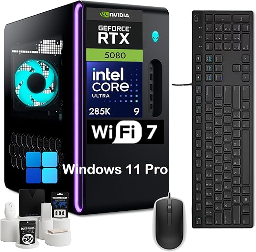 Amazon.com: Alienware Aurora R16 Gaming Desktop - NVIDIA RTX 5080 16GB ...