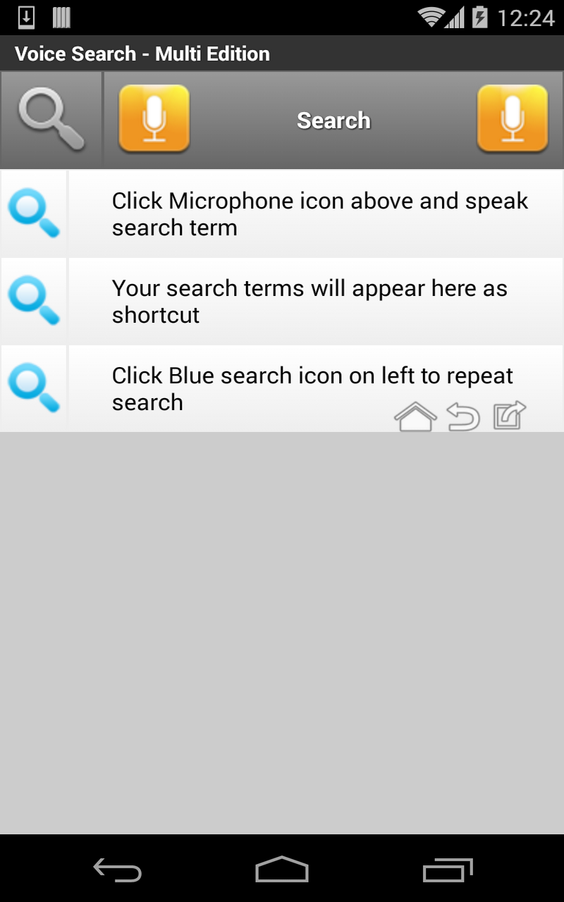 Voice Search Advanced - App on Amazon Appstore