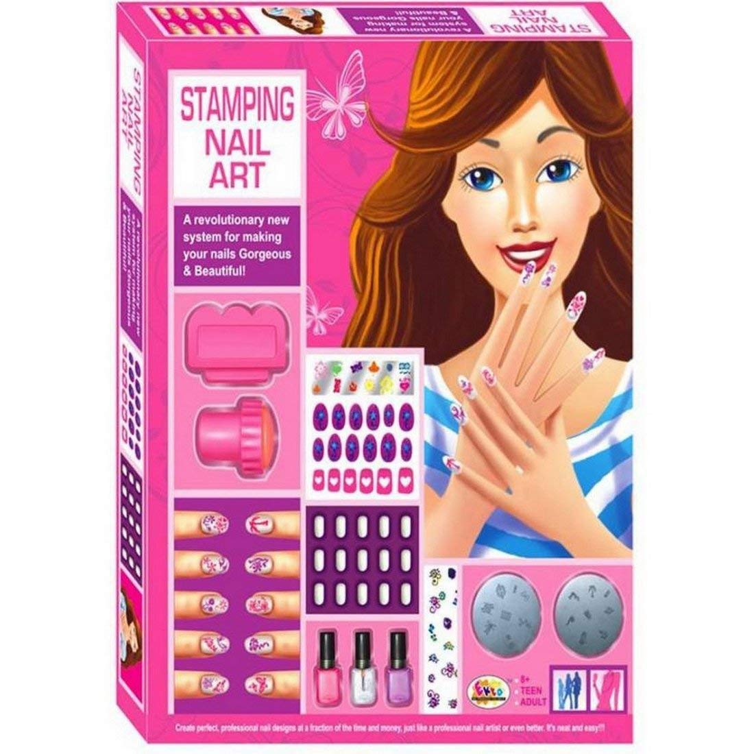 SNAPPLE Stamping Nail Art (Multicolour) : Amazon.in: Beauty