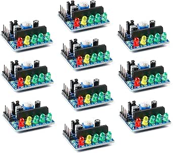 10Pcs KA2284 Level Indicator Module 5 LED Battery Audio Music Melody ...