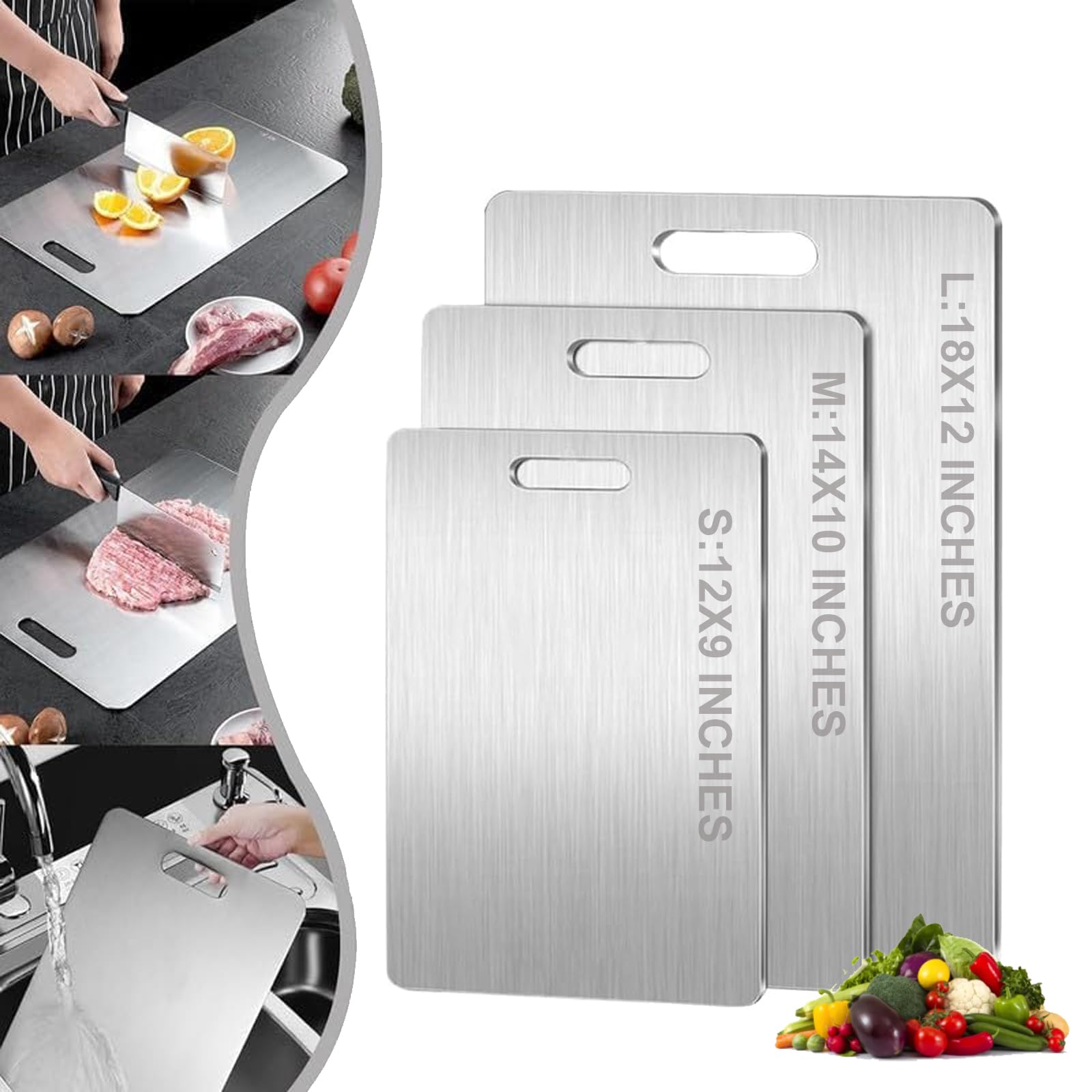 Amazon.com: Titanium Cutting Board - 100% Pure Titanium Cutting Boards ...