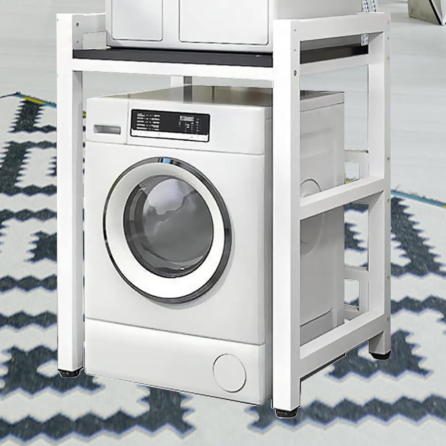 Tumble Dryer Stacking Kit Height Adjustable, Metal Frame Washing ...