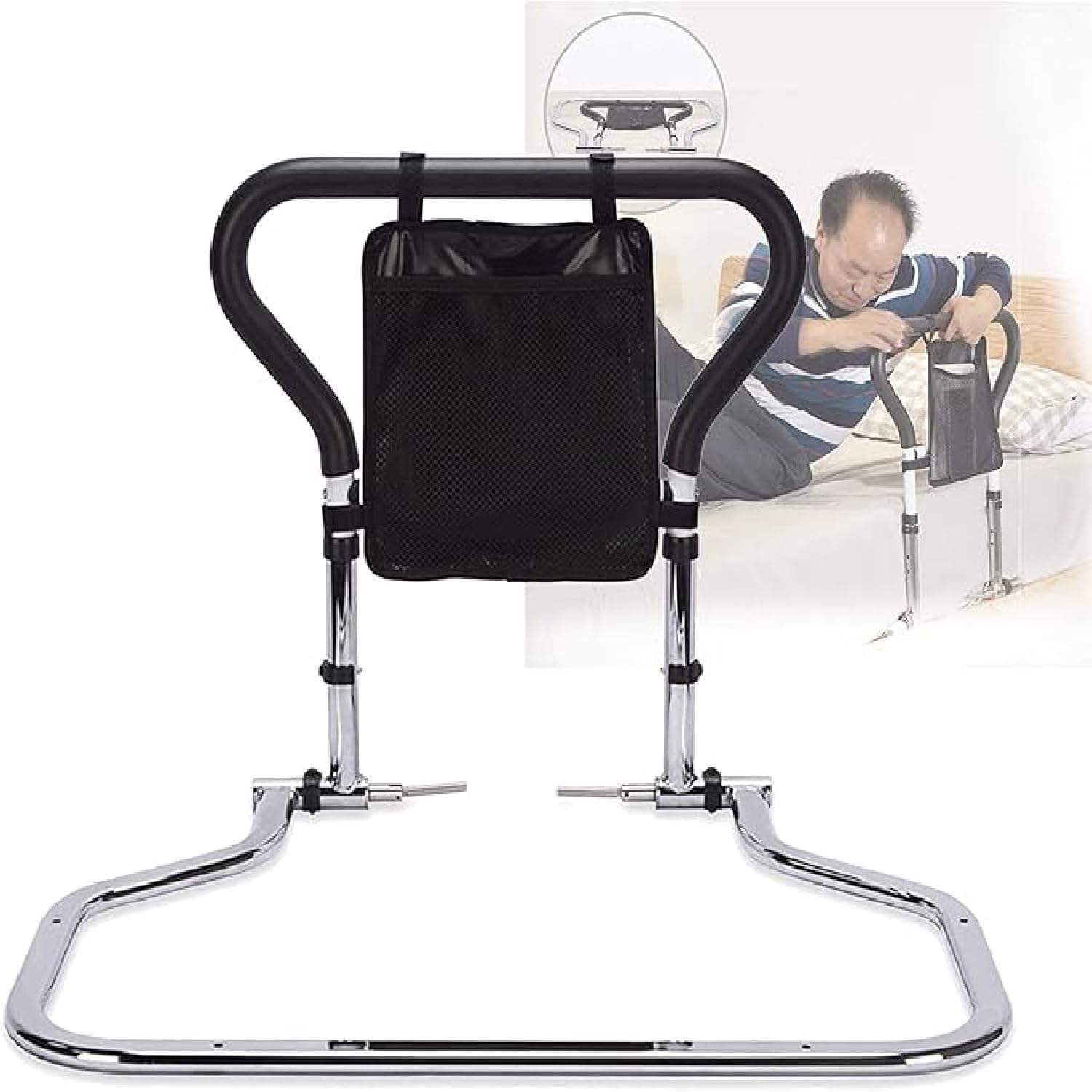 Bed Rail - Bed Rails for Elderly Adults - Medical Bed Support Bar ...