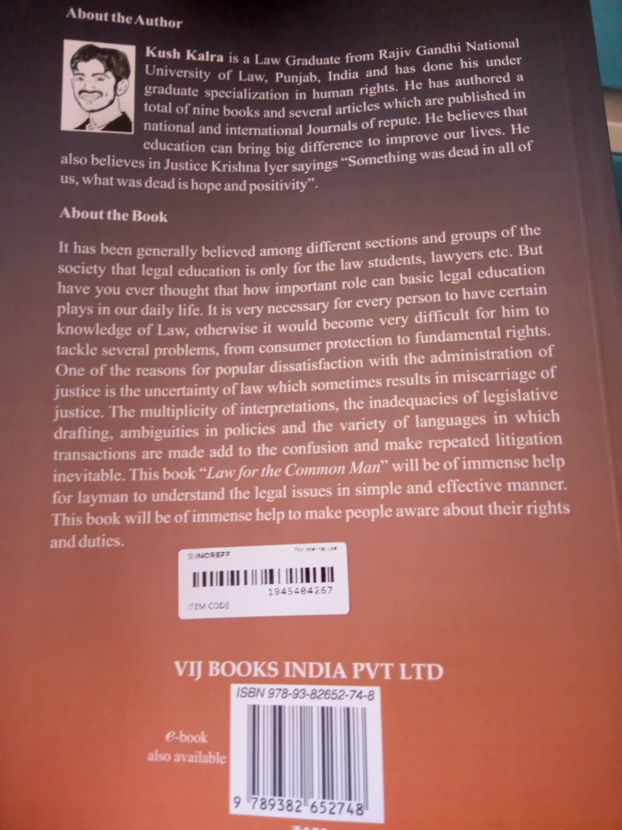 Buy Law for the Common Man Book Online at Low Prices in India | Law for ...