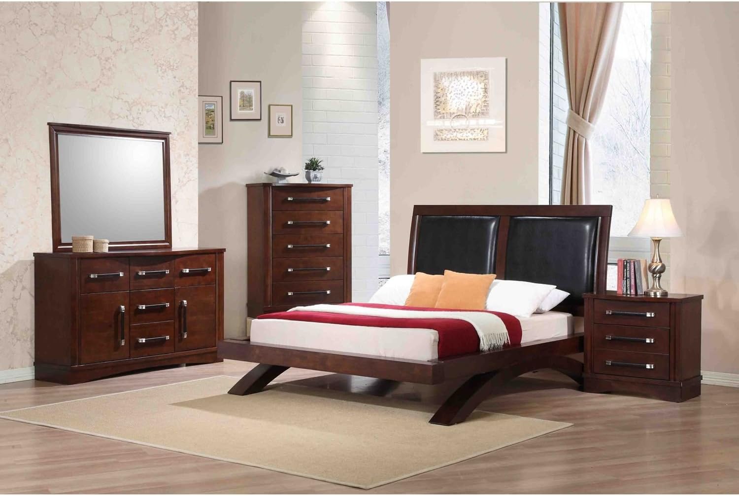 Metro Queen Bedroom Set - 4 pc. : Amazon.ca: Home
