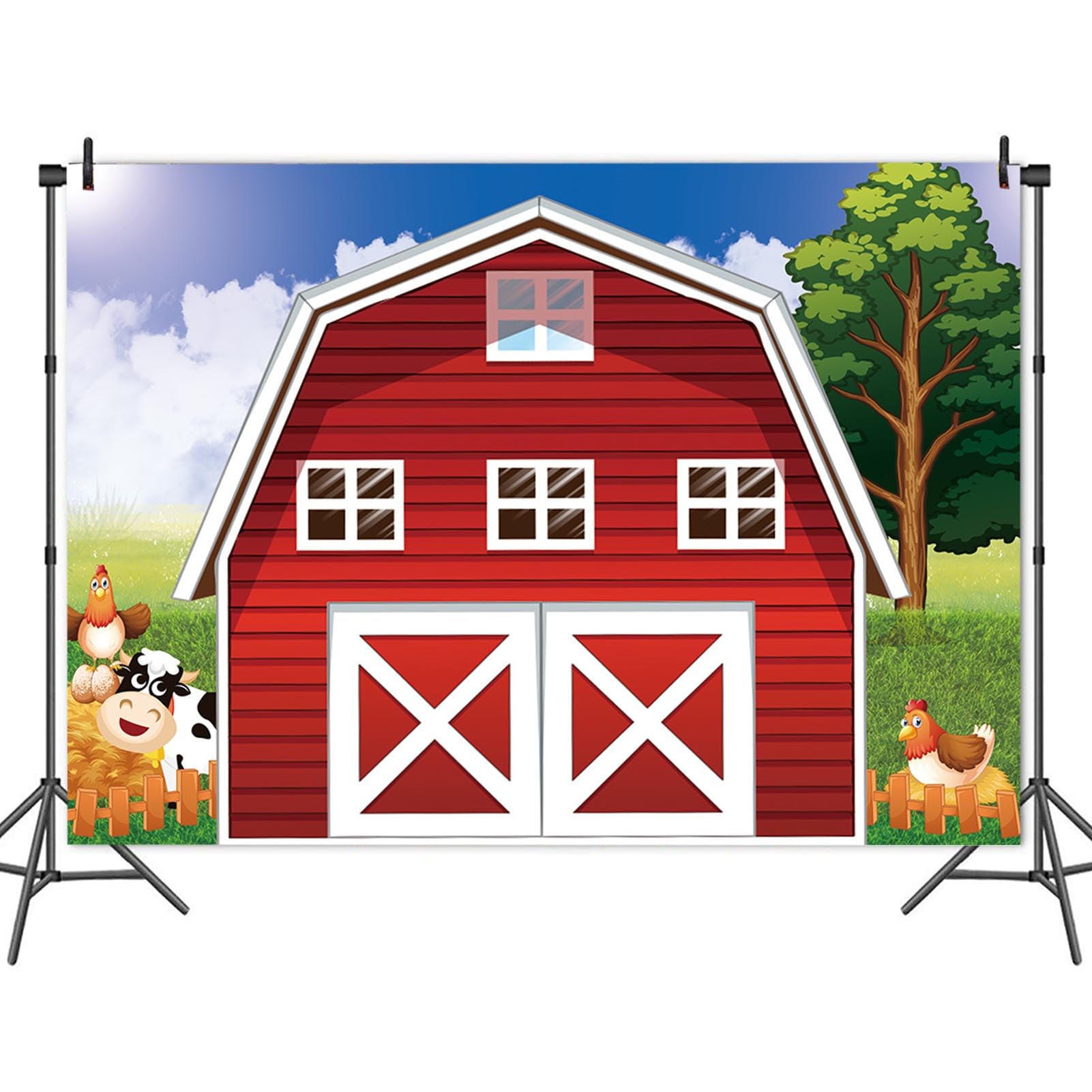 Easy Cartoon Farmhouse