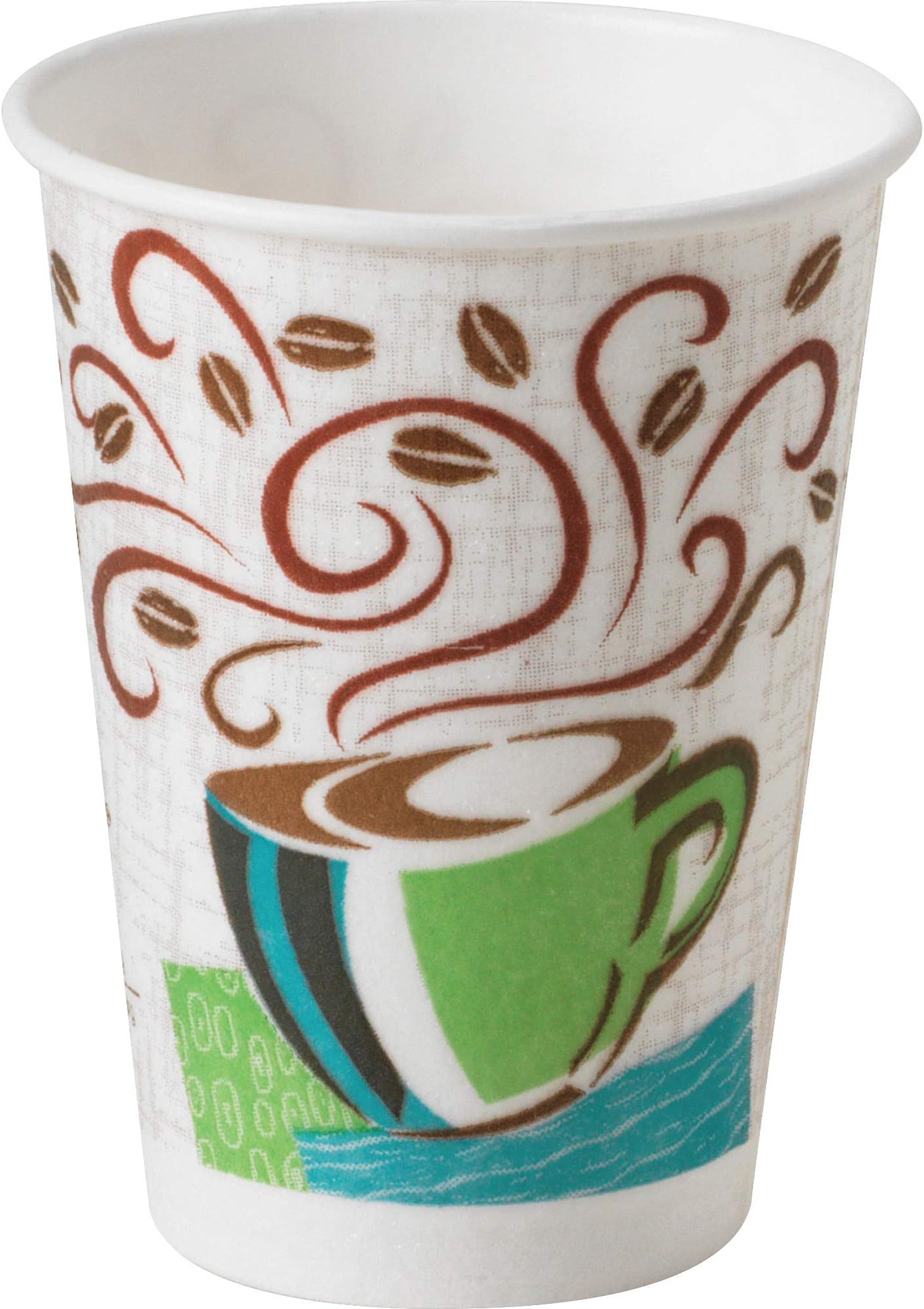 Amazon.com : Dixie PerfecTouch Insulated Paper Hot Coffee Cups by GP ...
