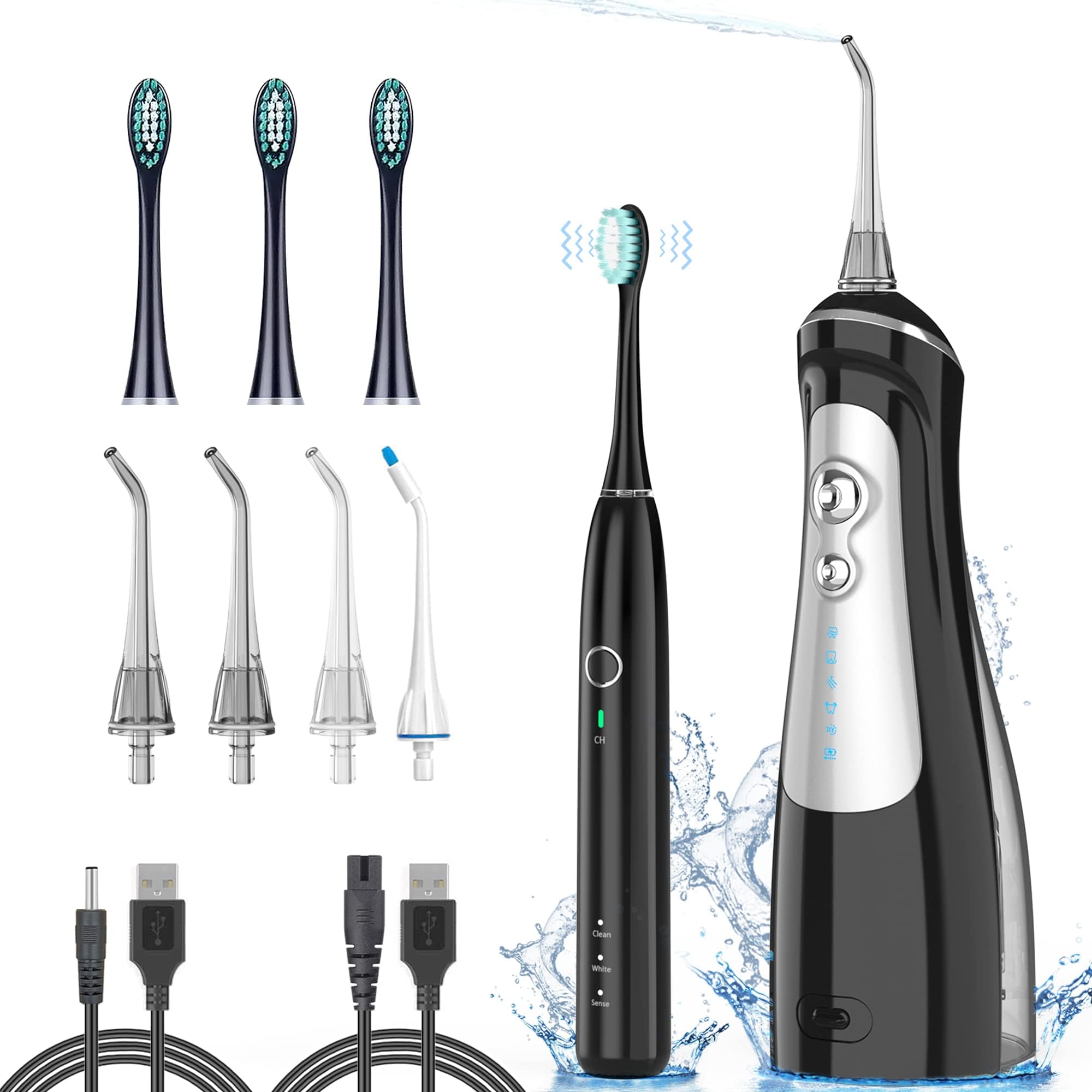 Amazon.com: Bitvae C2 Cordless Water Dental Flosser & R2 Rotating ...