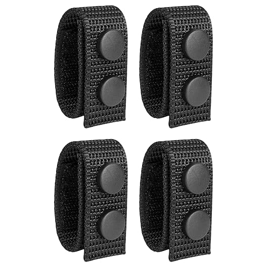 MTRoyaldia 4 PIECES Nylon Belt Keepers for Duty Belt,2¼" Wide Double ...
