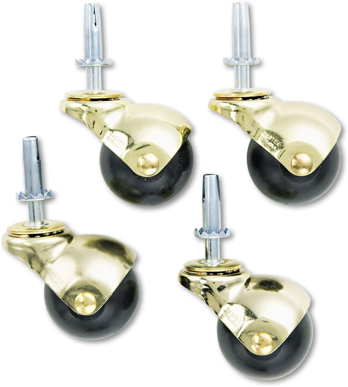 Amazon.com : Master Caster Superball Casters with Hooded Caster Housing ...