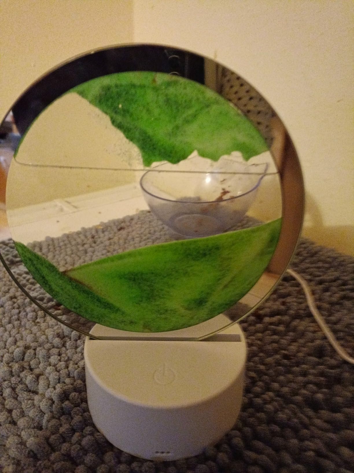 Aisny Sandscape, 3D Sandbild Herbstdeko Sandbilder Zum Drehen LED ...