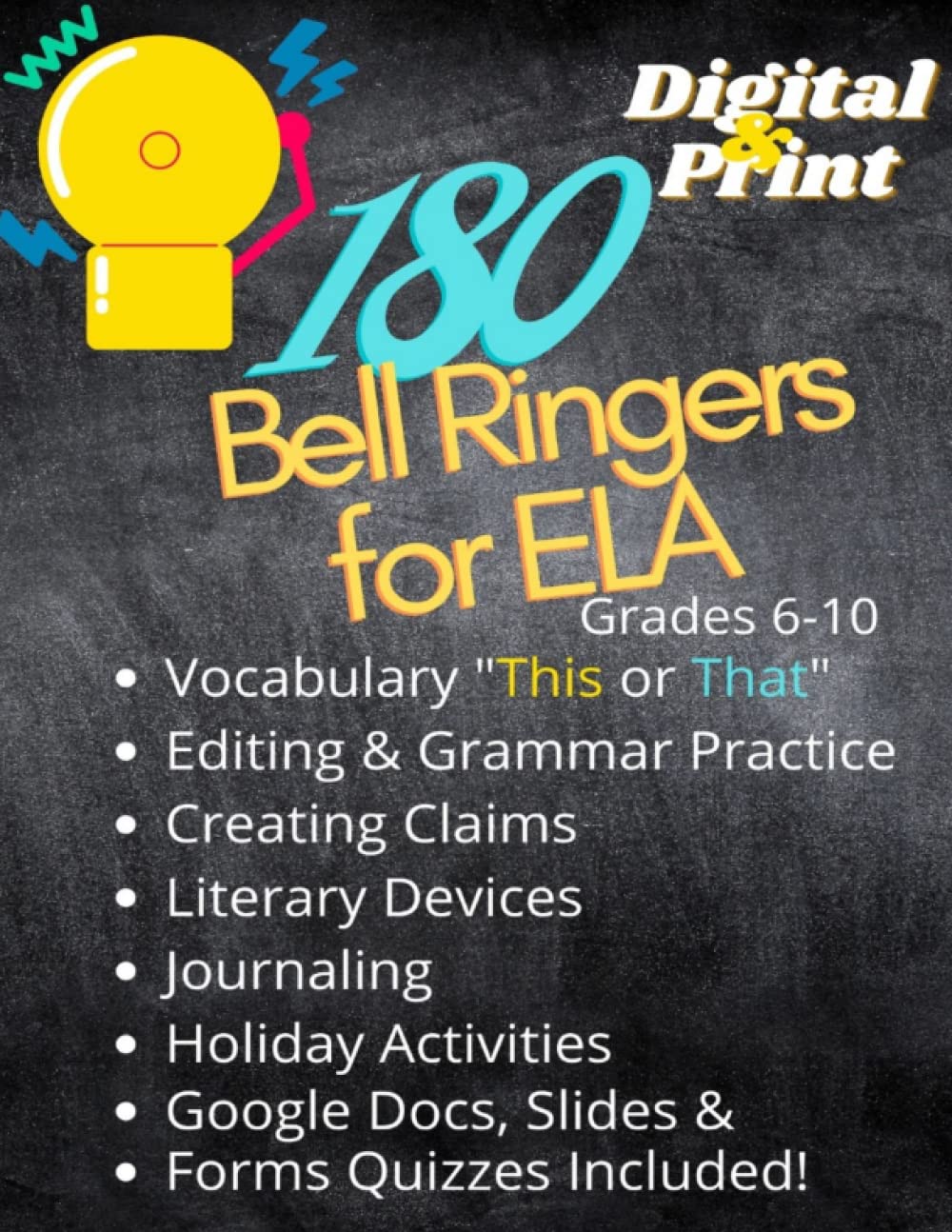 Amazon.com: 180 Bell Ringers for ELA: Daily ELA Warm-ups, Homework, Do ...