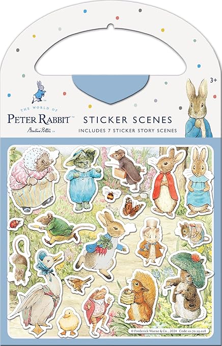 Peter Rabbit Sticker Scene Activity Set | Includes 6 Scenes & 50 ...
