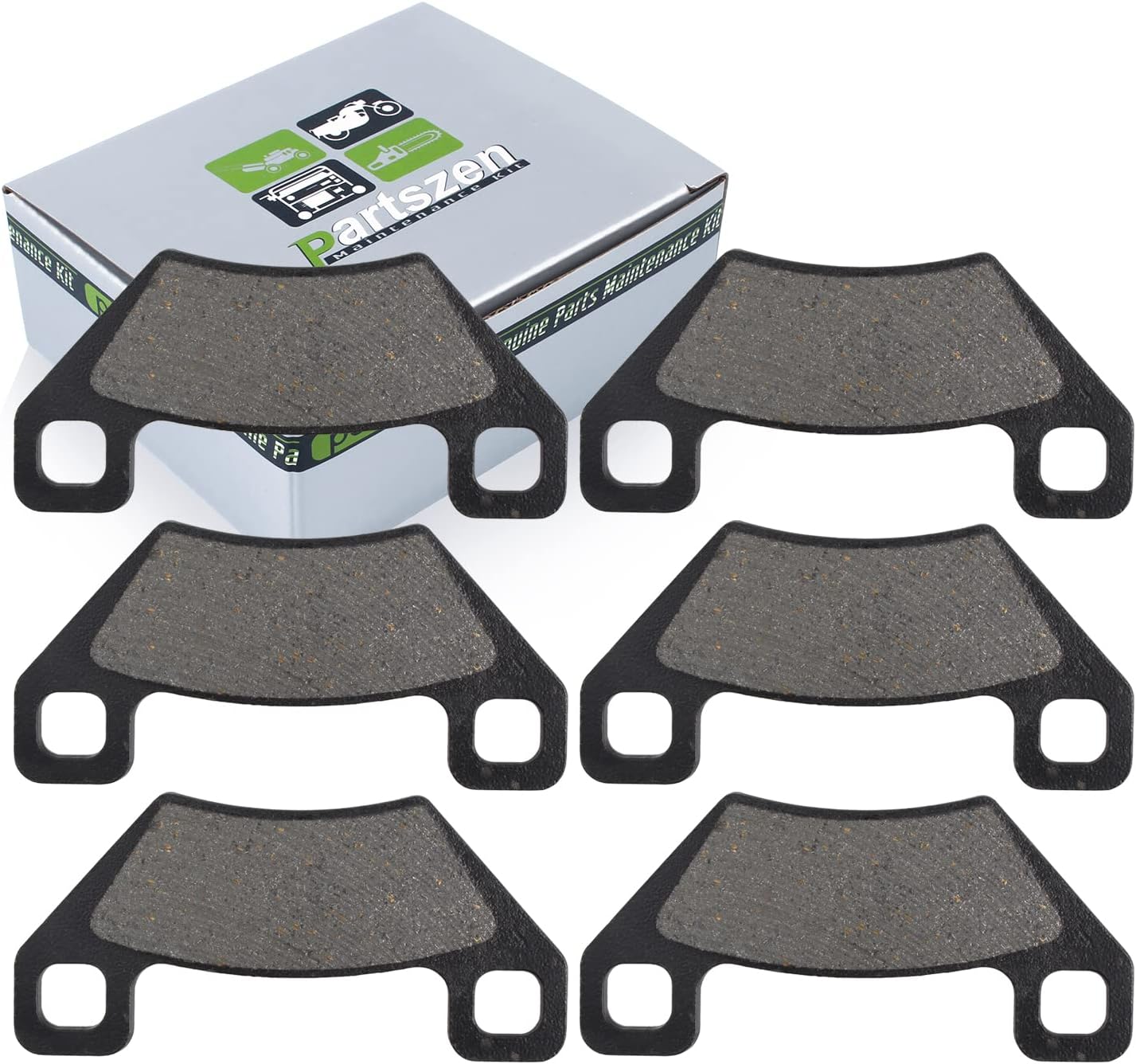 partszen Front Rear Brake Pads for Arctic Cat Prowler XT 550 650 XTX ...