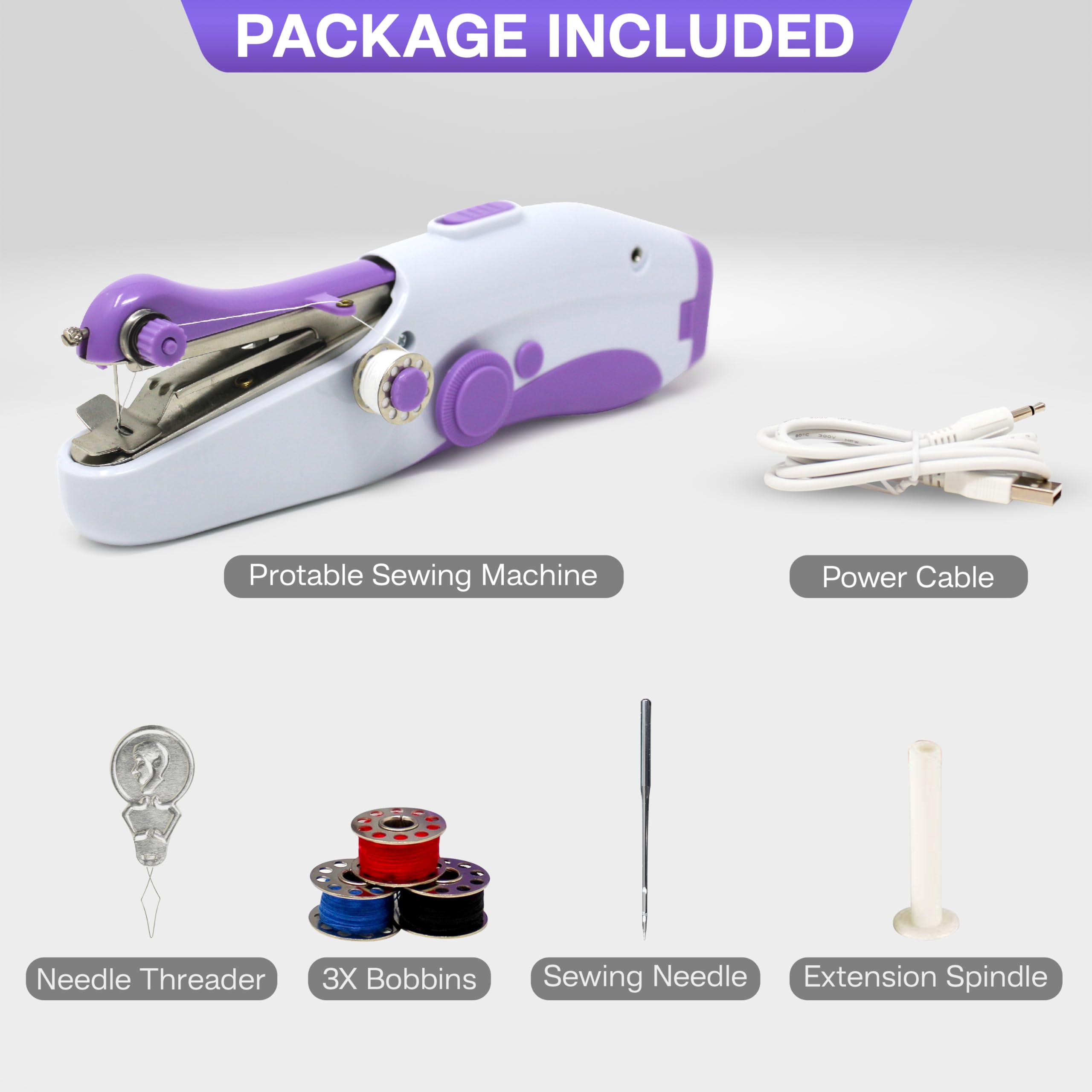 Snapklik.com : MRVA Handheld Sewing Machine