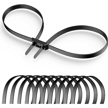 Amazon.com: Flex Cuffs, 10Pcs Heavy Duty Zip Tie Handcuffs Restraint ...