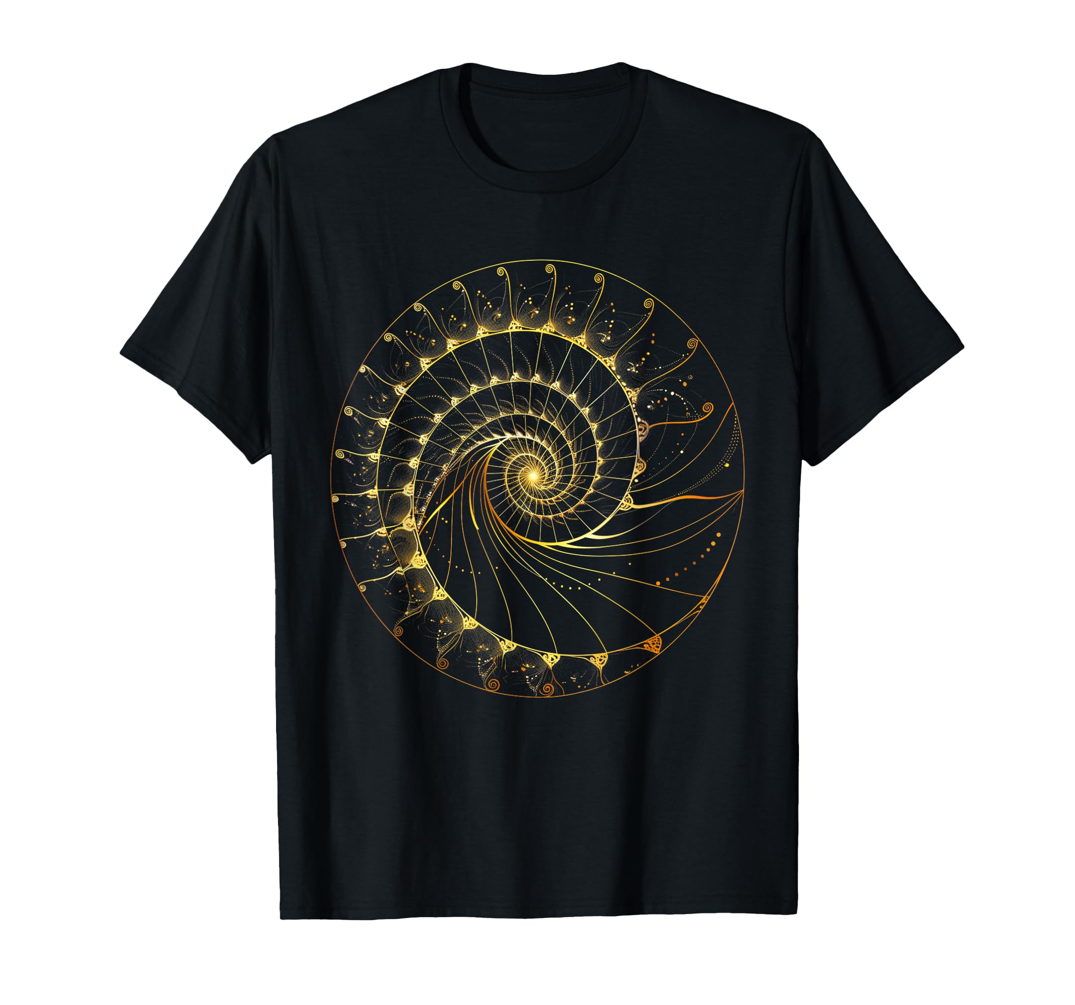 Amazon.com: Fibonacci Spiral Ratio Mathematicians Sacred Geometry T ...