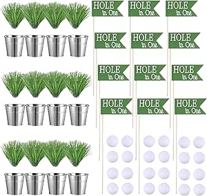 Amazon.com: Soulchen 12 Set Golf Party Table Decorations Kit Includes 6 ...