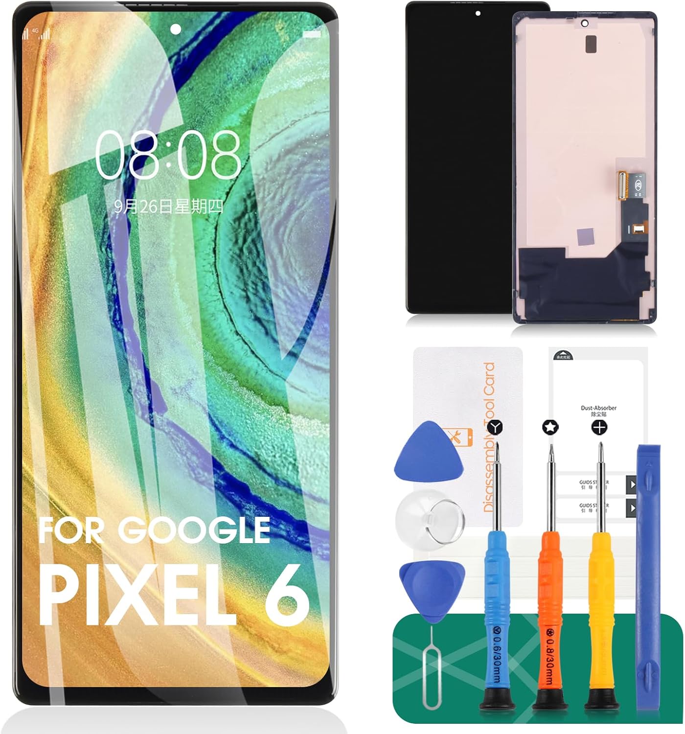 Amazon.com: OLED for Google Pixel 6 Screen Replacement for Google Pixel ...