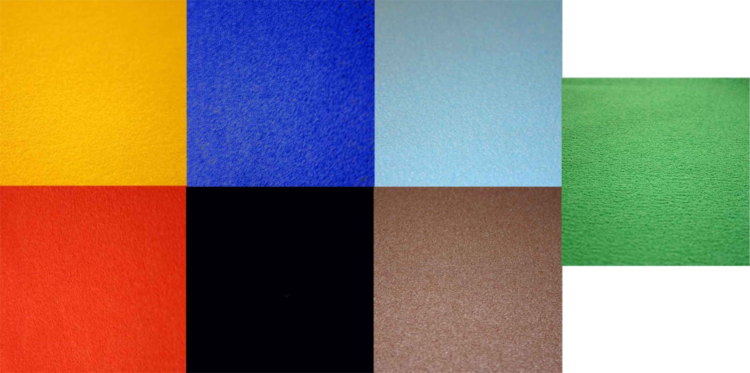 Set of 7 VIVELLE Velvet Paper Set - 7 Colours - 50x35cm : Amazon.co.uk ...