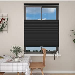 Amazon.com: Changshade Custom Top Down Bottom Up Cellular Shades, Cordless Blackout Blinds for ...