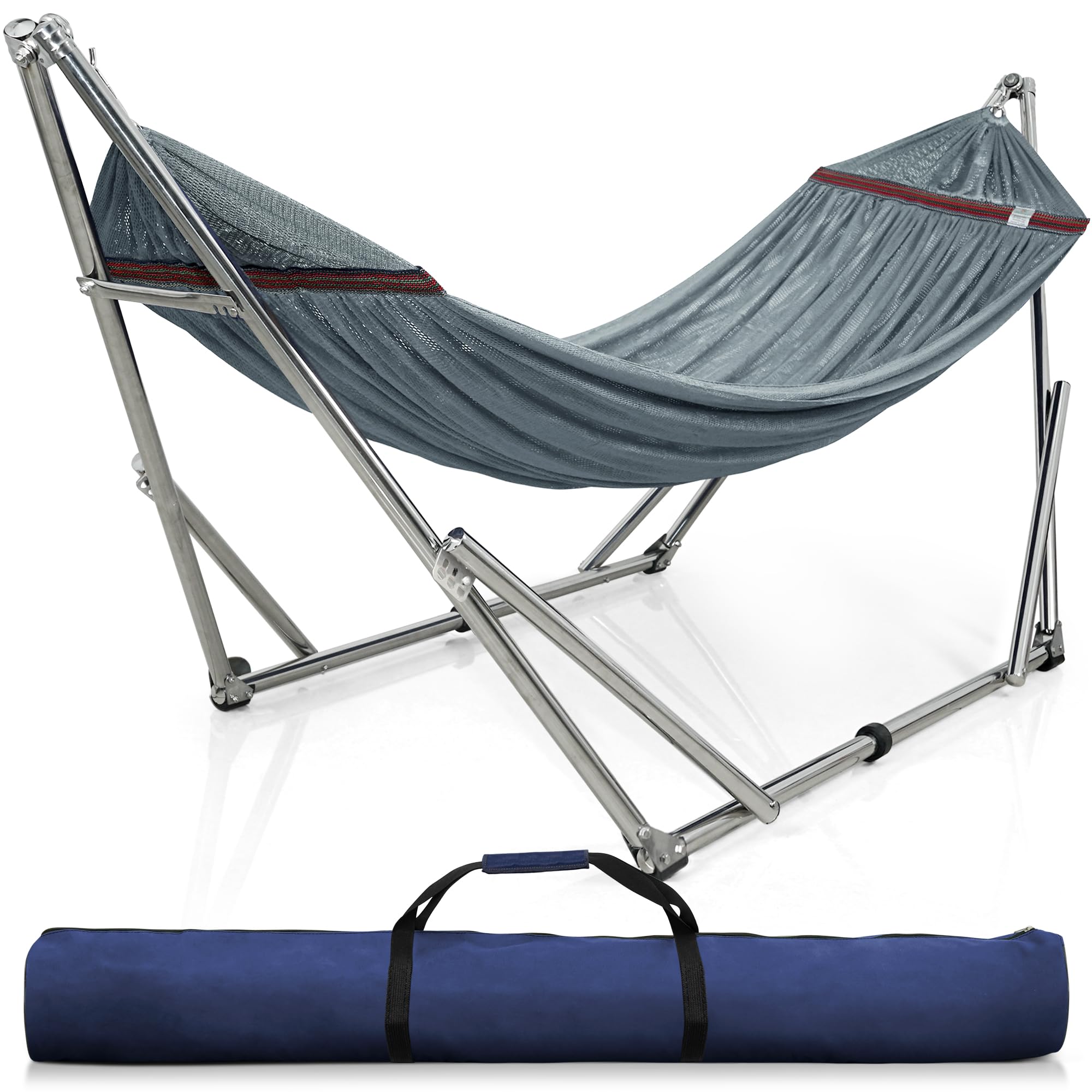 Amazon.com : Tranquillo Adjustable Hammock Stand, Collapsible Camping ...