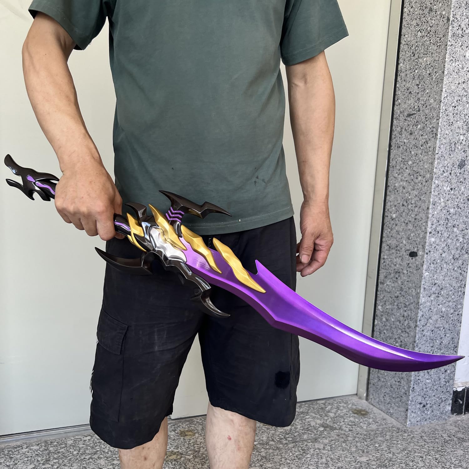 Cyberpunk Sword Antares Fangs Epilogue Dagger Replica Solo Leveling Fan ...