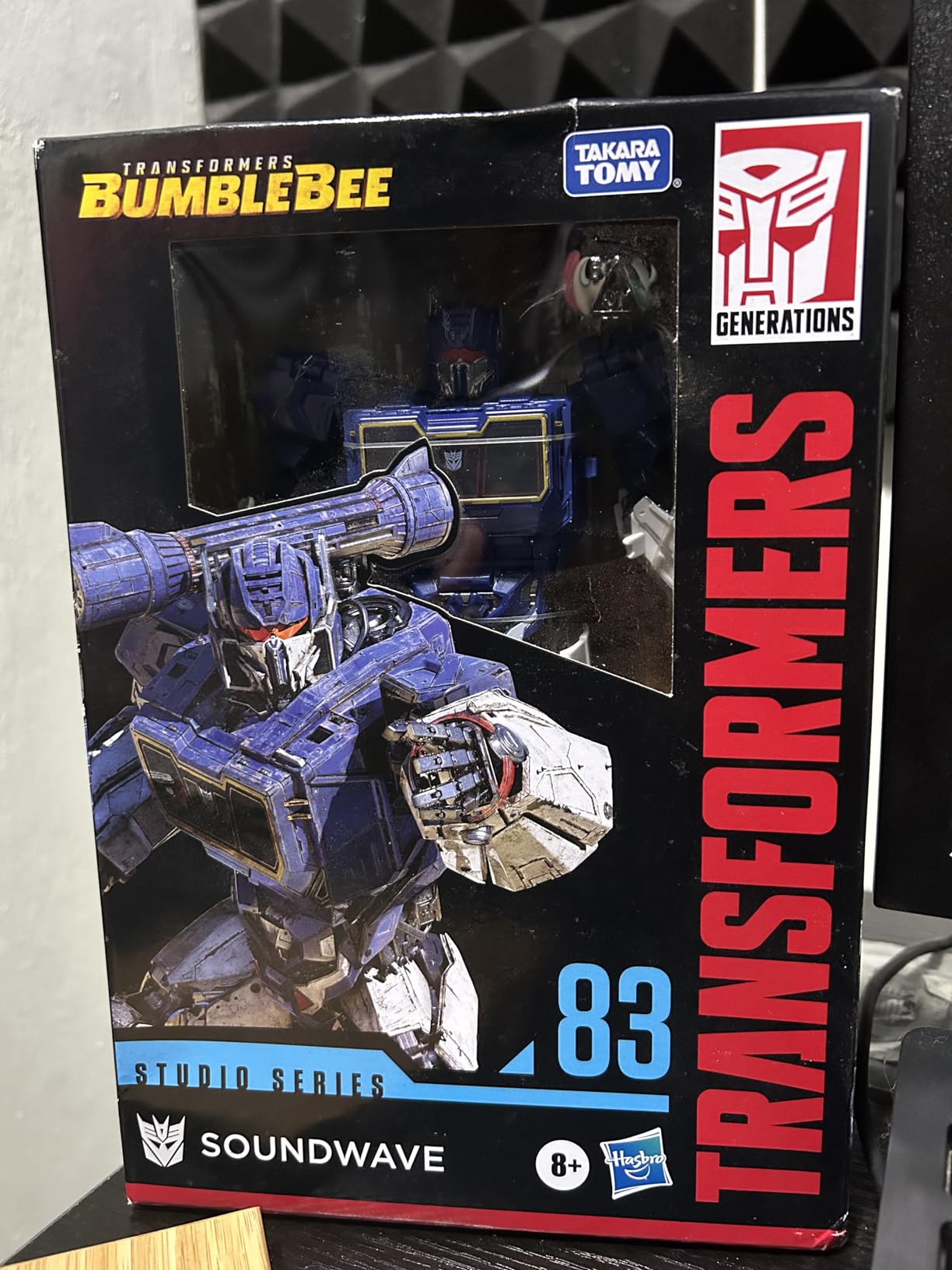 Transformers Toys Studio Series 83 Voyager Class Bumblebee Soundwave ...