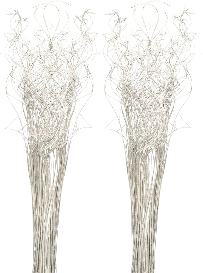 Amazon.com: Royal Imports Sparkle Glitter Curly Ting Ting Branches Vase ...