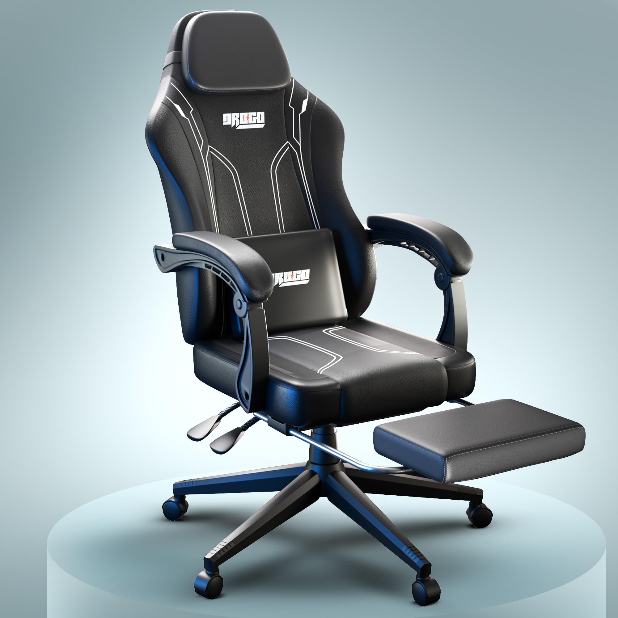 GTPLAYER #1USA Multi-Functional Ergonomic Gaming & Computer Chair ...