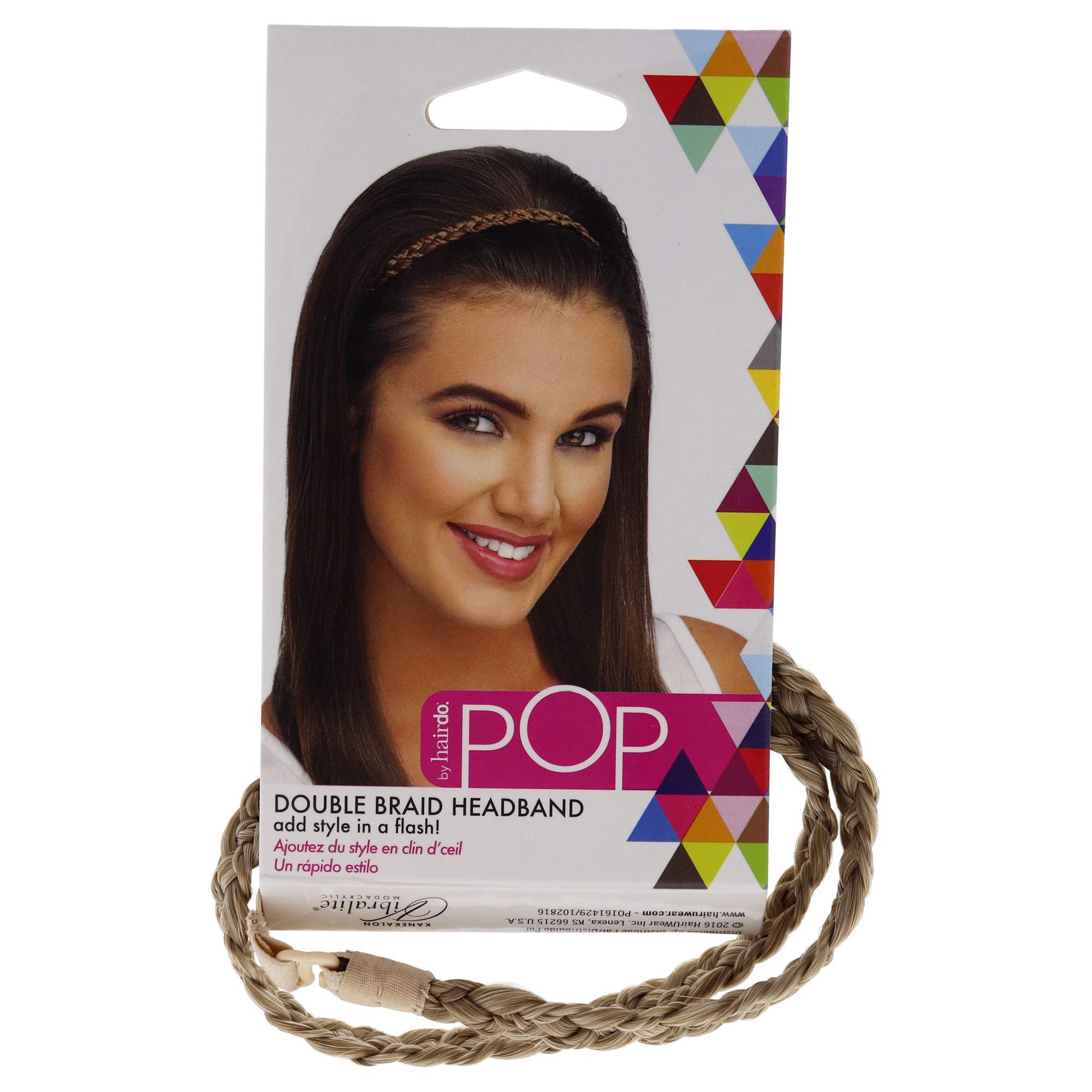 Amazon.com: Hairdo Pop Double Braid Headband, R14 88h Golden Wheat ...