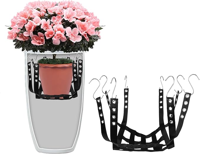 Amazon.com : Adjustable Height Planter Inserts for Large Flower Pots ...