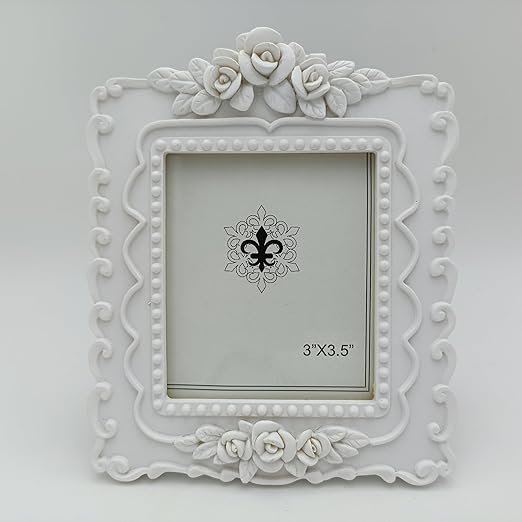 Amazon.com - FRAMEWOLD Resin Picture Frame 3x3.5 and Wood Frame ...