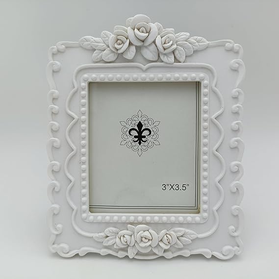 Amazon.com - FRAMEWOLD Resin Picture Frame 3x3.5 and Wood Frame ...