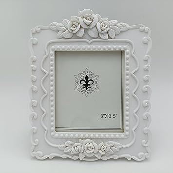 Amazon.com - FRAMEWOLD Resin Picture Frame 3x3.5 and Wood Frame ...
