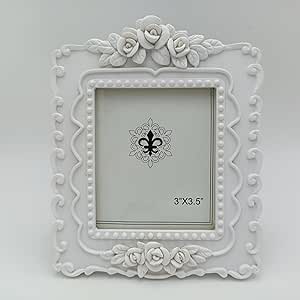 Amazon.com - FRAMEWOLD Resin Picture Frame 3x3.5 and Wood Frame ...