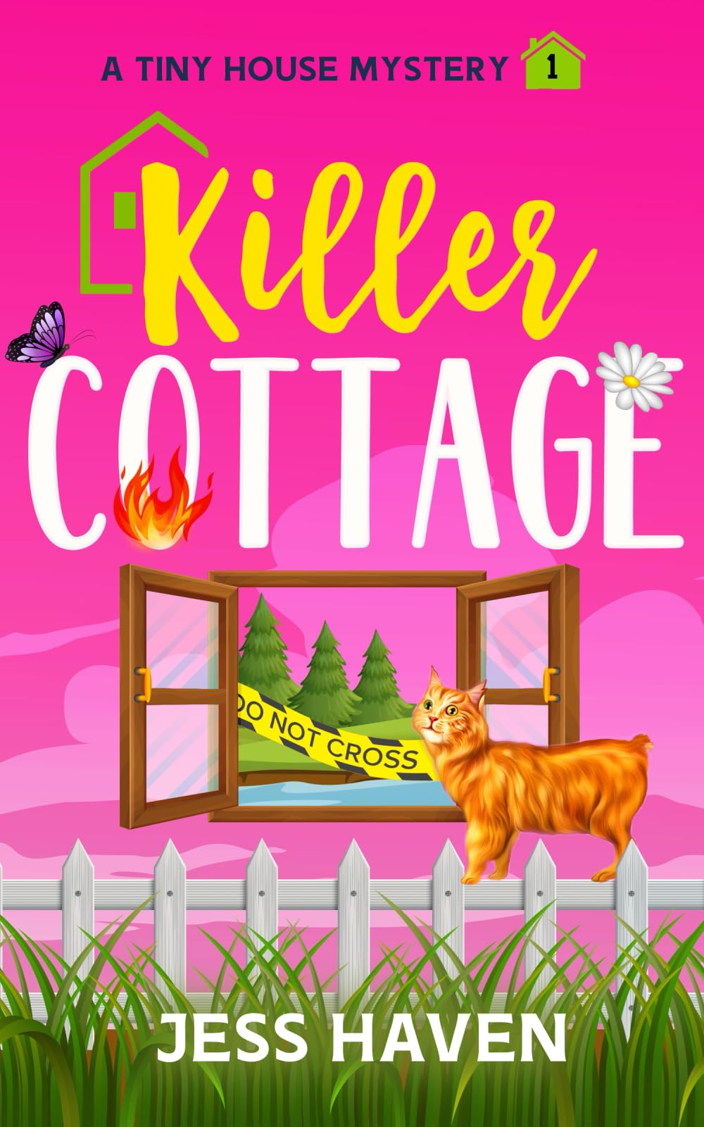Killer Cottage (Tiny House Mysteries): Haven, Jess: 9798988159902 ...