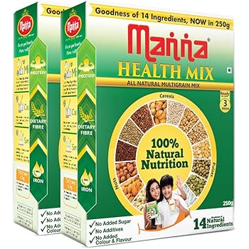 Buy Manna Health Mix Family Pack of 2 (1kg) Online at Low Prices in ...