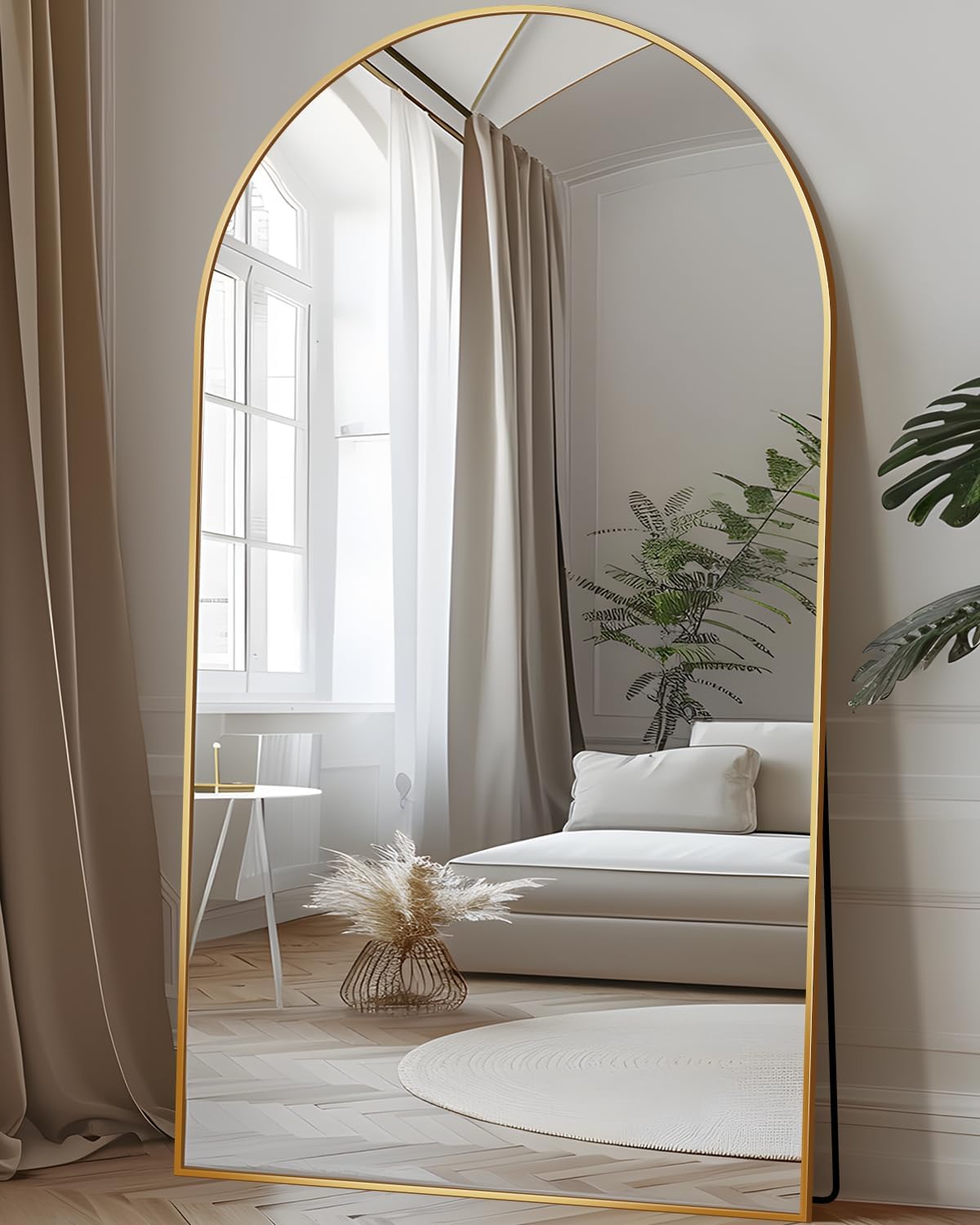 Amazon.com: ESRADA Vintage Full Length Mirror with Stand | Dressing ...